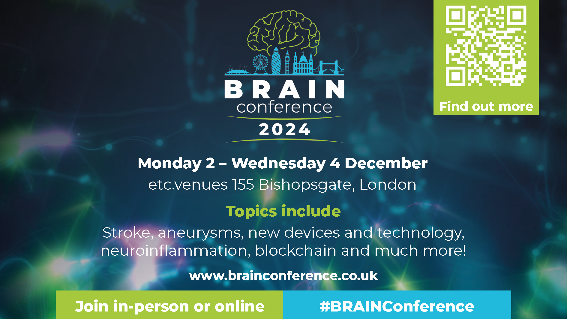 BRAIN Conference 2024 – Largest Yet! – Dansk Neurologisk Selskab